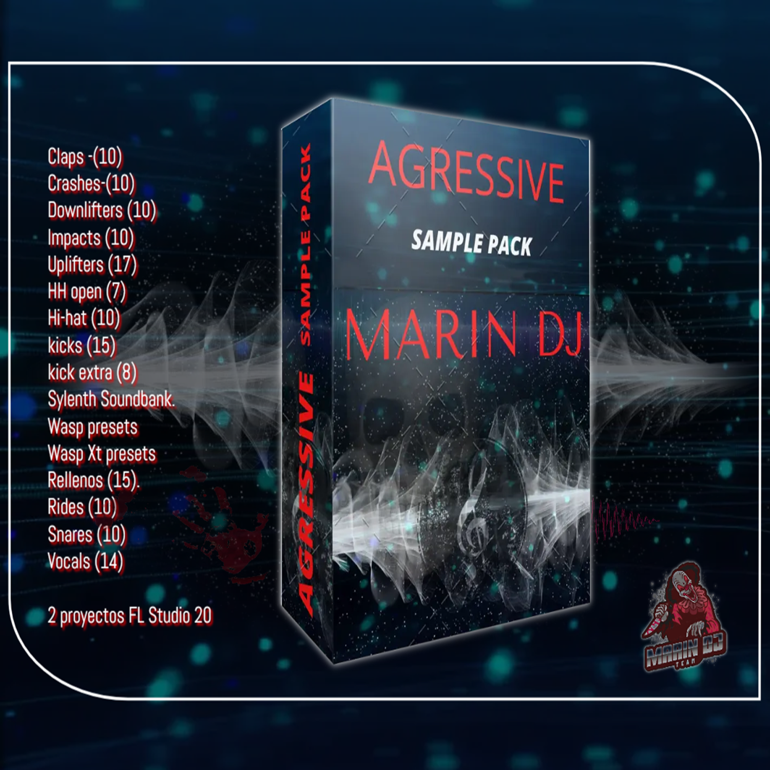 Agressive Sample Pack MARIN DJ – Masia Records